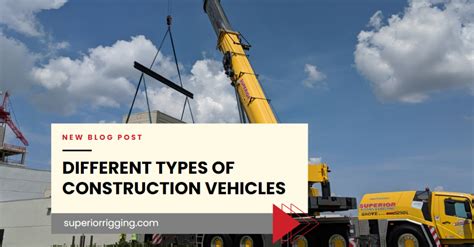 Different Types Of Construction Vehicles SRE