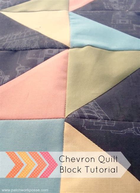 Easy Chevron Quilt Block Tutorial Quilt Block Tutorial Beginner