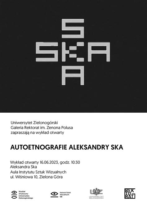 Aleksandra Ska PROLAKTYNA Galeria REKTORAT Instytut Sztuk Wizualnych