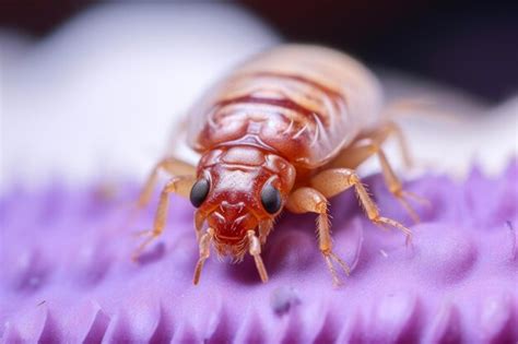 Premium Photo Bed Bug Crawl Extreme Closeup