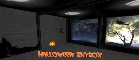 Second Life Marketplace Halloween Skybox Mesh