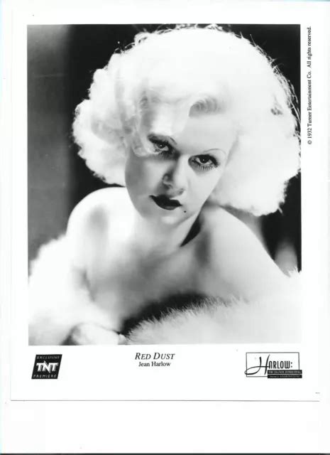 Vintage 8 X 10 Photo Actrice Sex Symbol Platine Blondes Jean Eur 1452