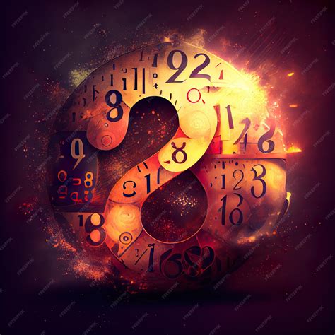 Premium Photo Numerology Concept Esoteric Science Of Numbers Mystic