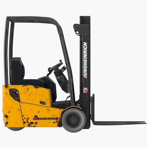 Forklift Jungheinrich 01 3d Model 29 Max Obj Fbx Free3d