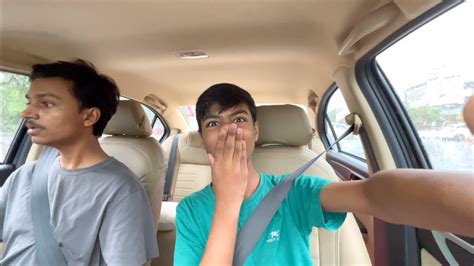 First Time Akele Gaadi Chalai 😍 Bhayankar Baarish Me 🥶 Rishav Vlogs