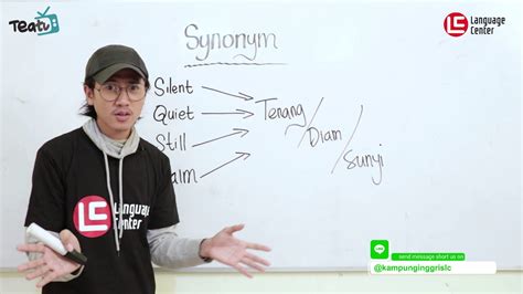 Synonym Word Silent Quiet Still And Calm Teatu With Mr Diaz
