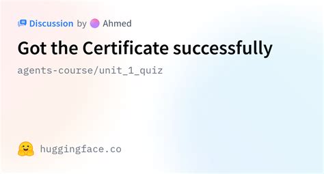 agents-course/unit_1_quiz · Got the Certificate successfully