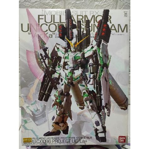 Mg Full Armor Unicorn Gundam Verka Fa Unicorn 1100 Shopee Malaysia
