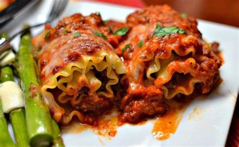 Three Cheese Lasagna Roll Ups With Sausage Small Town Woman