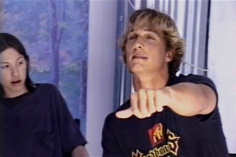 VIDÉO L audition de Matthew McConaughey pour Génération rebelle en 1993