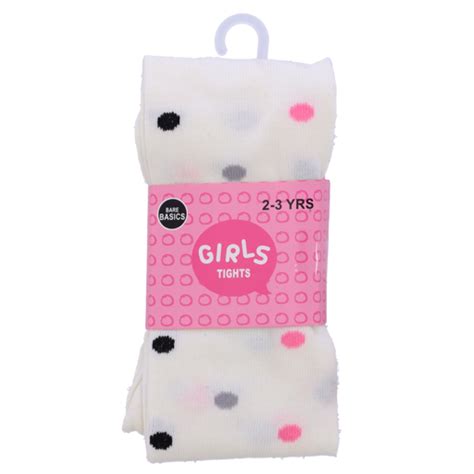 Bare Basics Design Girl Tights 2 3 Years Design May Vary Tights