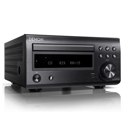 Denon D M41 Dab Micro Hi Fi System With Bluetooth Black At Gear4music