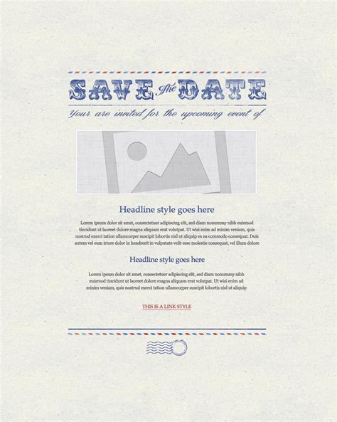 Save The Date Emails Template Invitation Email Marketing Templates Invitation Email Williamson