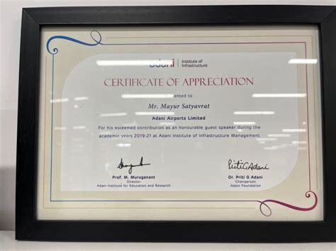 Mayur Satyavrat On Linkedin Culture Of Appreciation Thank You Adani