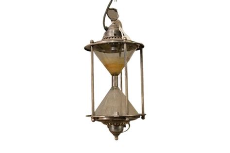 Companies Estate Sales Hourglass Light Fixture