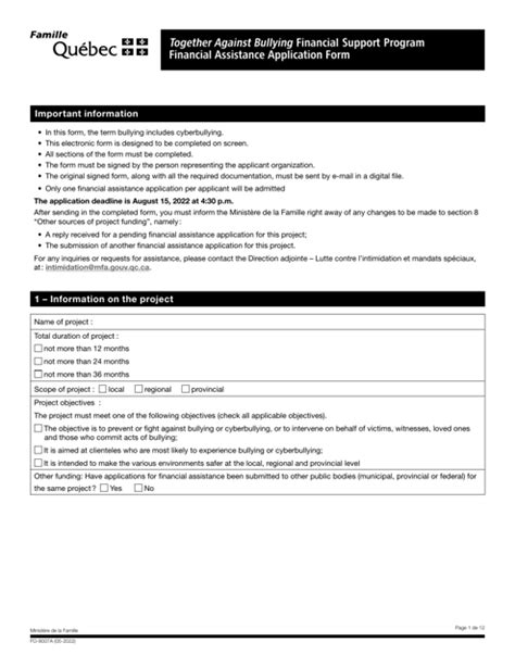 Form Fo 8007a Fill Out Sign Online And Download Fillable Pdf Quebec