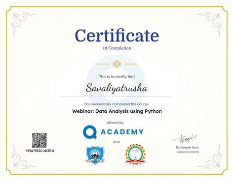 Thrilled To Share That Ive Successfully Completed The Webinar Data Analysis Using Python