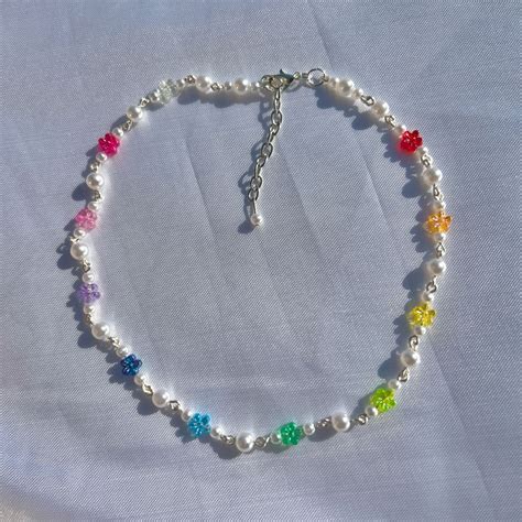 Jjjelly Pop Beaded Necklace Pulseras Bonitas Bisuteria Pulseras