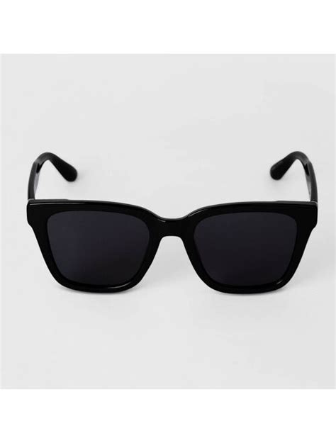 Buy Mens Square Sunglasses Goodfellow And Co™ Black Online Topofstyle