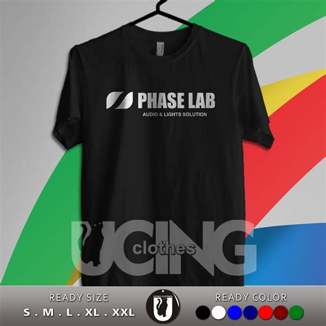 Jual Kaos Baju Phase Lab Audio And Lights Solution Logo Operator Sound