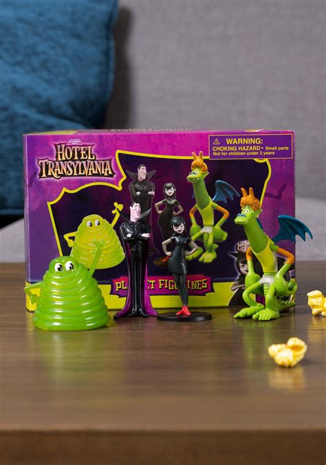 Hotel Transylvania 4 Pack Figurine Toy Set Movie Ts