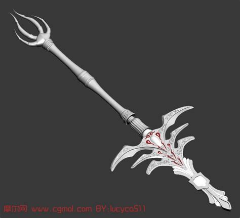 宝剑法杖武士剑3d模型枪械模型模型下载 摩尔网cgmol