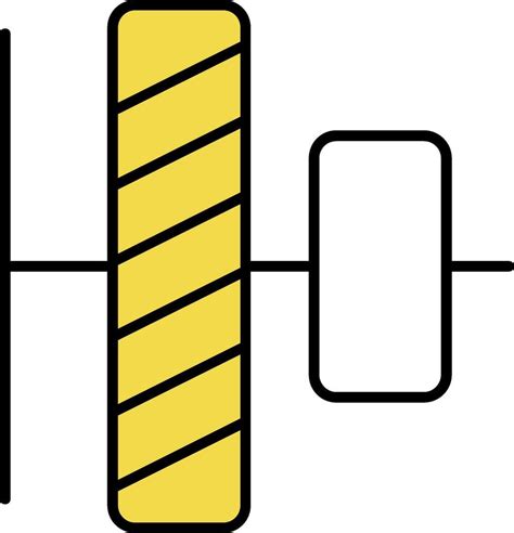 Vertical Alignment Filled Half Cut Icon 41867370 Vector Art At Vecteezy