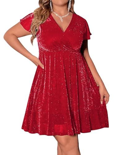 I Tested The Most Flattering Plus Size Red Party Dress For Every Body