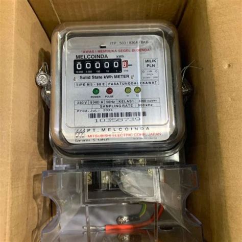 Jual KWH METER MELCOINDA 5 40 1 PASE Di Seller Odettee Shop Wanasari