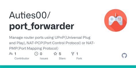 Github Auties Port Forwarder Manage Router Ports Using Upnp Universal Plug And Play Nat