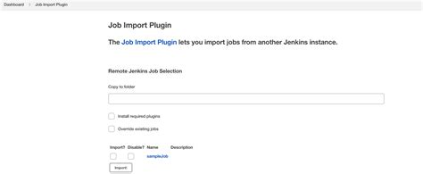 Exportimport Jobs In Jenkins Baeldung