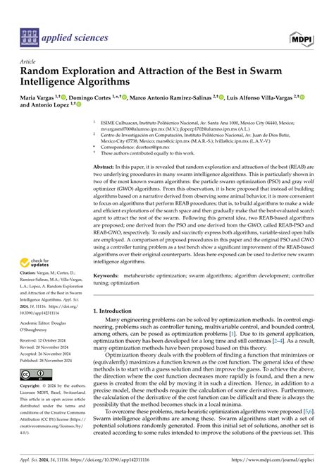 pdf random exploration and attraction of the best in swarm