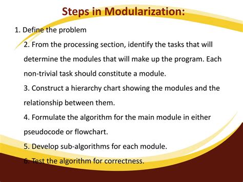 Ppt Understanding Algorithms Structure Characteristics And