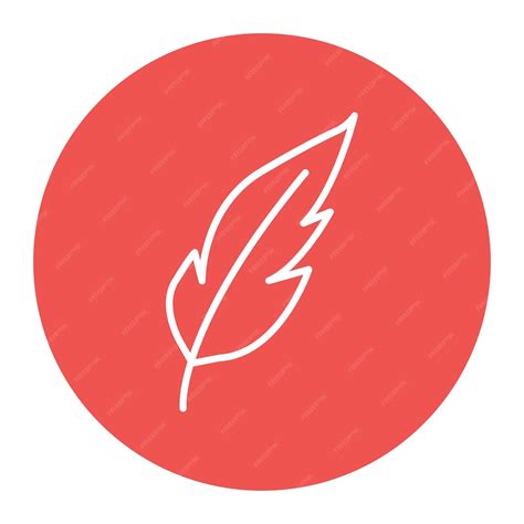 Premium Vector Feather Vector Illustration