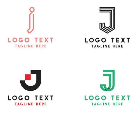 J Letter Logo 3348940 Vector Art At Vecteezy