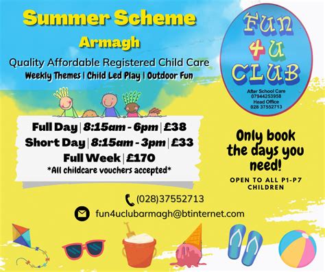 fun 4u club summer scheme
