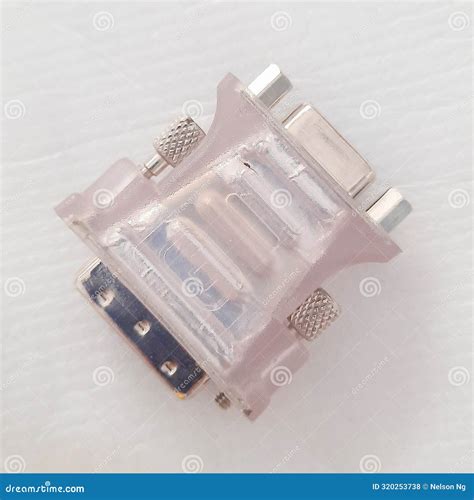 Dvi Hdmi Vga Analog Digital Converter For Computer Pc Laptop Stock