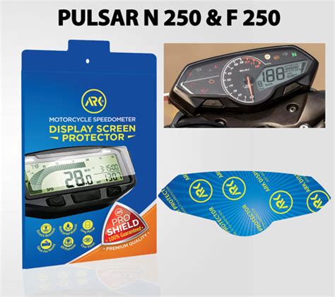Pulsar N250 And F250 Bike Cluster Screen Protector Riders Arena
