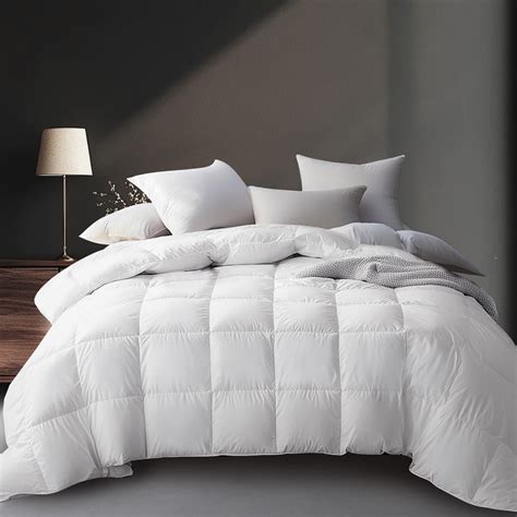 Latitude Run® 100 Cotton Duvet Insert All Season Hotel Luxury Feather Down Bedding Comforter