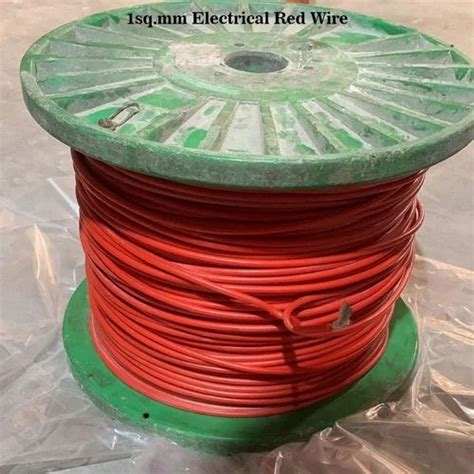 1 Sqmm Silicone Red Wire At Best Price In Ghaziabad By Om Sai Enterprises Id 2853141370648