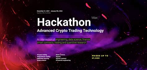 Gda Hackathon For Advanced Crypto Trading Technologies By Ashton