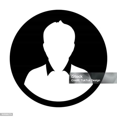플랫 컬러 문양 그림에 남자 아이콘 벡터 남성 사용자 사람 원 프로필 아바타 로그인 감독에 대한 스톡 벡터 아트 및 기타 이미지 감독 경영자 고객 Istock