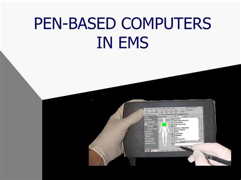 ppt pen based computers in ems powerpoint presentation free download