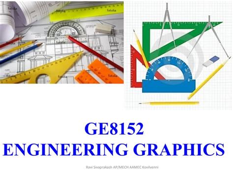 Ge8152 Engineering Graphics Unit V 1 Isometric Projection Ppt