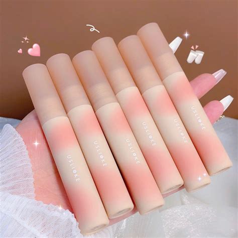 B Fdikou Uslike Marshmallow Lip Glaze Matte Matte Student Suyan Pure