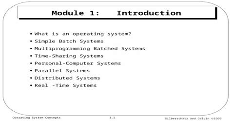 Download Ppt Powerpoint Silberschatz And Galvin 1999 11 Operating