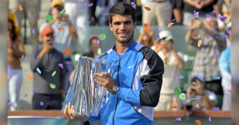 Carlos Alcaraz es bicampeón de Indian Wells y corta sequía de títulos