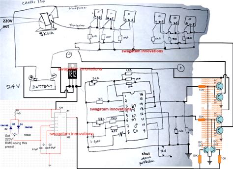 3 High Power Sg3525 Pure Sine Wave Inverter Circuits Homemade Circuit