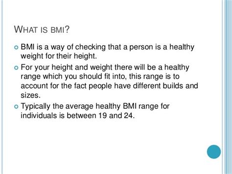 Main Activity Body Mass Index Powerpoint