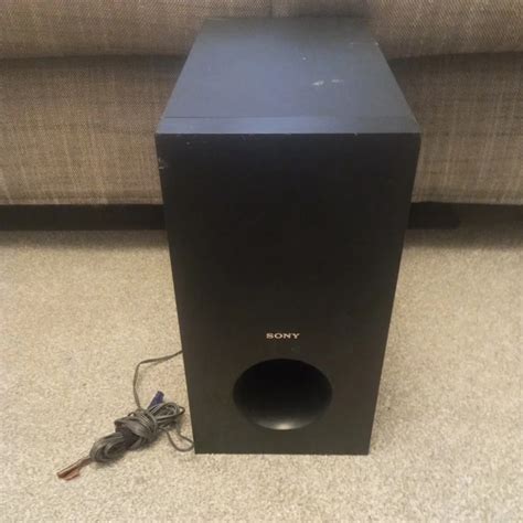 Sony Ss Ws101 Subwoofer Passive Wired 3 Ohms 15x29x32cm £1793